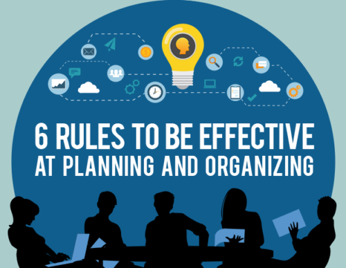 6 Rules to be Effective at Planning and Organizing - The Conover Company